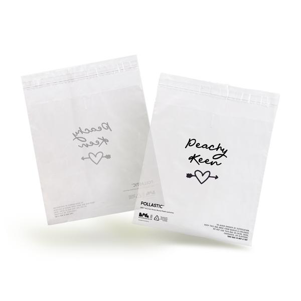 Custom POLLAST!C 100% Recycled Poly Garment Bags - Better Packaging Co